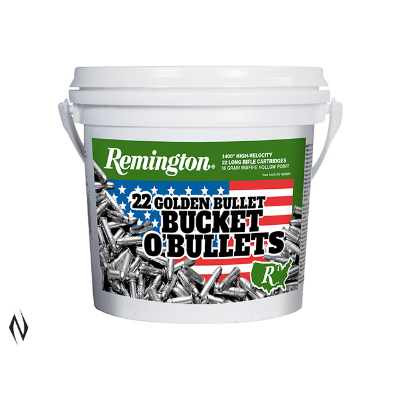 Remington Golden Bullet Ammunition 22 Long Rifle (22LR) 36 Grain Plate ...
