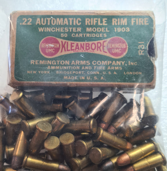 Remington .22 Automatic Rifle Rim Fire - Collectors Only (50pk) – Rebel ...