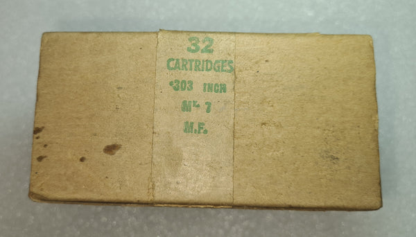 Ex-Mil Ammunition 303 British 174 Grain FMJ in Opened Original Box (32 ...