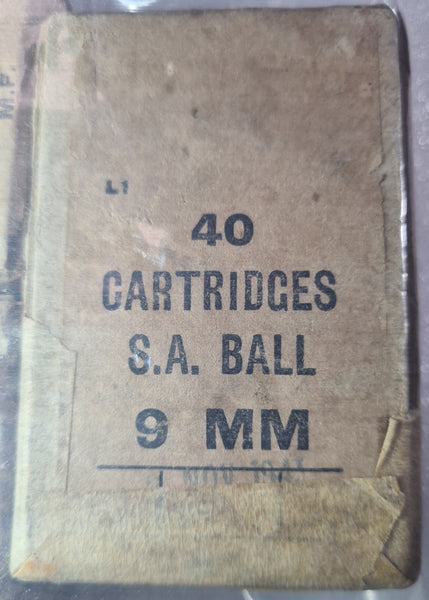 Ex-Mil Ammunition 9mm S.A. Ball 124gr FMJ in Original 40 Round Boxes ...