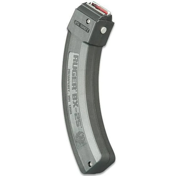 Ruger Magazine~ 10/22 22 Long Rifle (22LR) 25 Round Polymer Black (BX ...