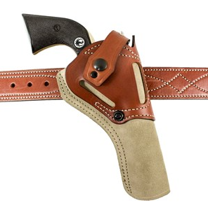 De Santis Ruger Single Six Ambidextrous Holster Revolver 5.5" Barrel L ...