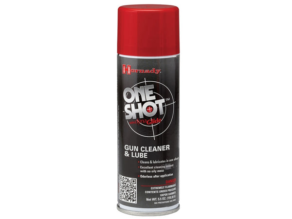 Hornady One Shot Gun Cleaner with Dyna Glide Plus (10oz) – Rebel Gun Works