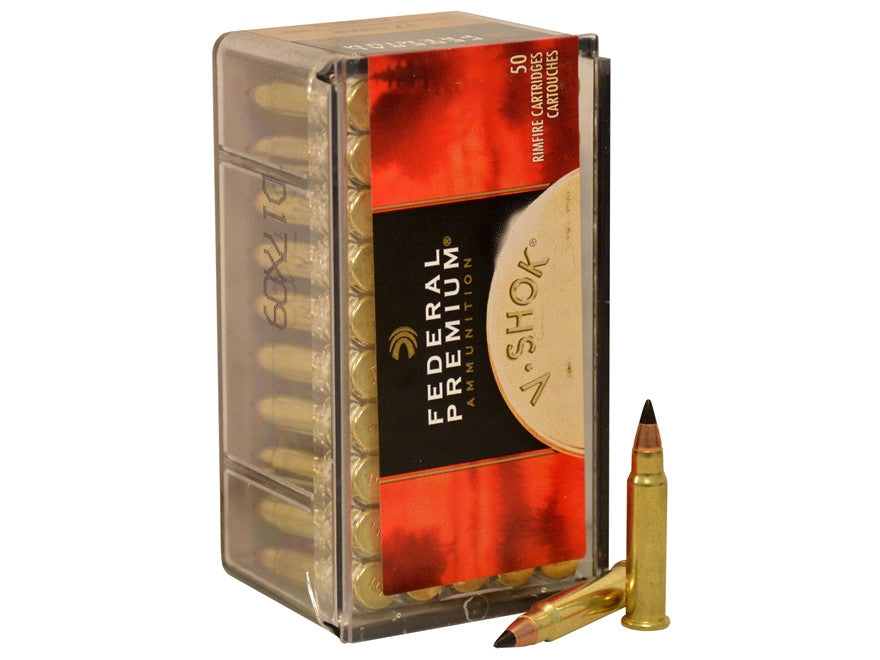 Federal V-Shok Ammunition 17 HMR 17 Grain Hornady V-Max (50pk) (P771 ...