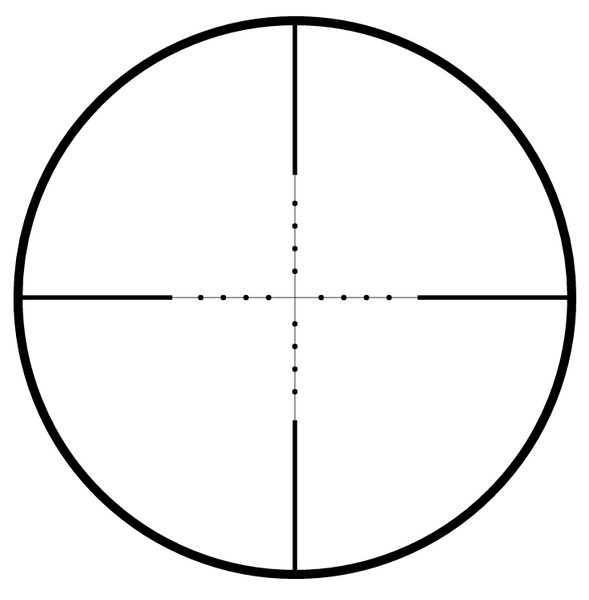 Hawke Vantage Fast Mount Rifle Scope 3-9x40 Mil Dot Matte (11523 ...