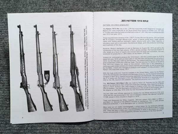 "303 Pattern 1914 Rifle & Sniping Variants Identification" SAIS No 10 ...