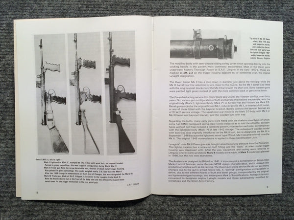 "9mm Austen MkI & Owen MkI Sub-Machine Guns Identification" by Ian Ske ...