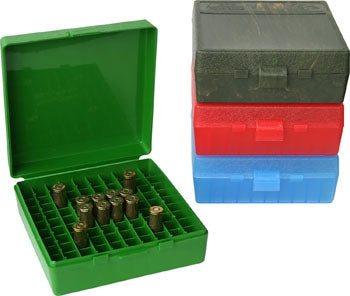 MTM Flip-Top Ammo Box 41 Remington Magnum, 44 Remington Magnum, 45 Col ...
