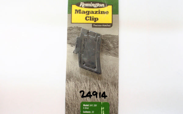 Remington Magazine~ Remington 581-S, 541 22 Long Rifle (22LR) 5 Round ...