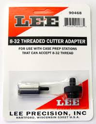 Lee 8x32 Threaded Cutter Adapter – Rebel Gun Works